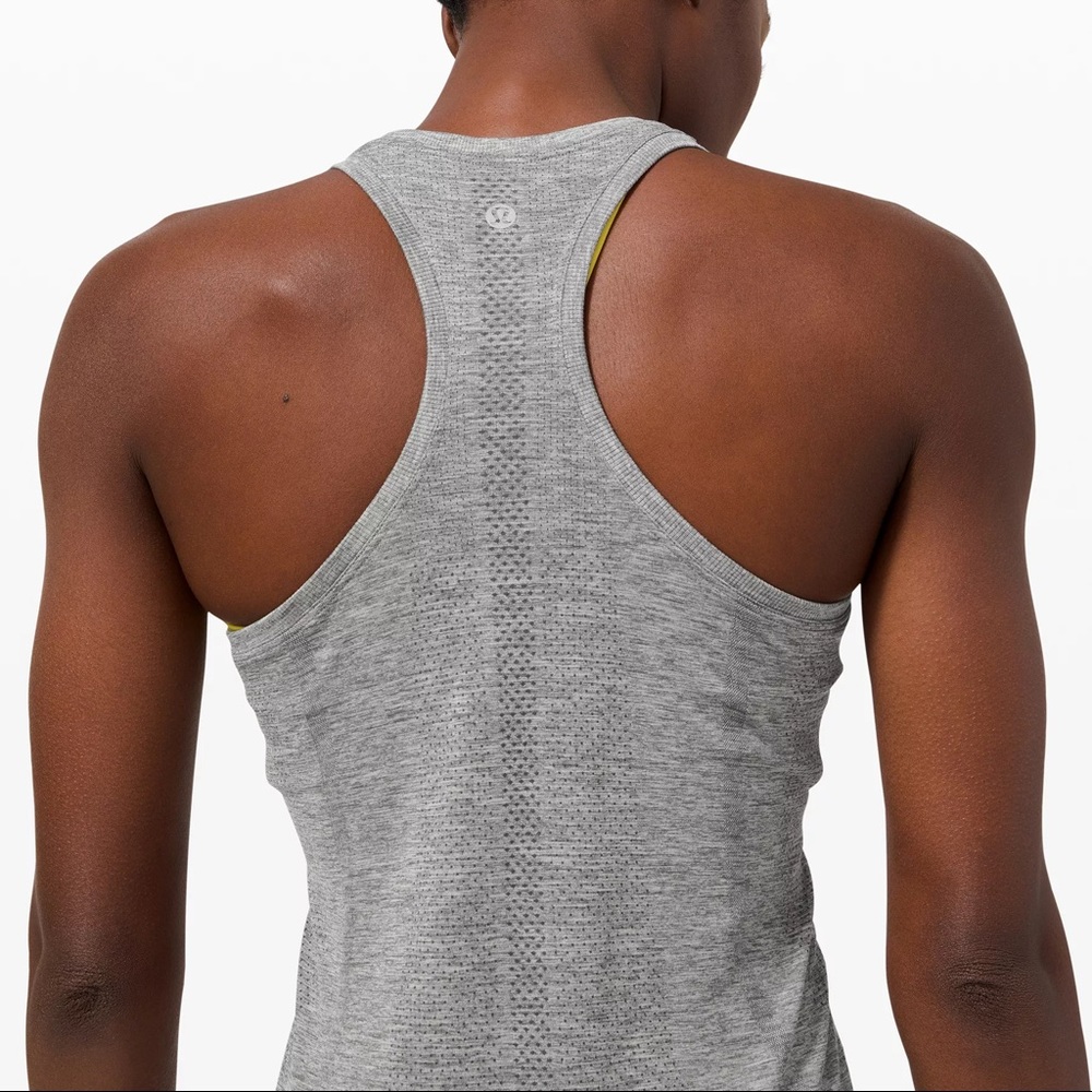 Lululemon Grey Swiftly Tech Tank - Gem
